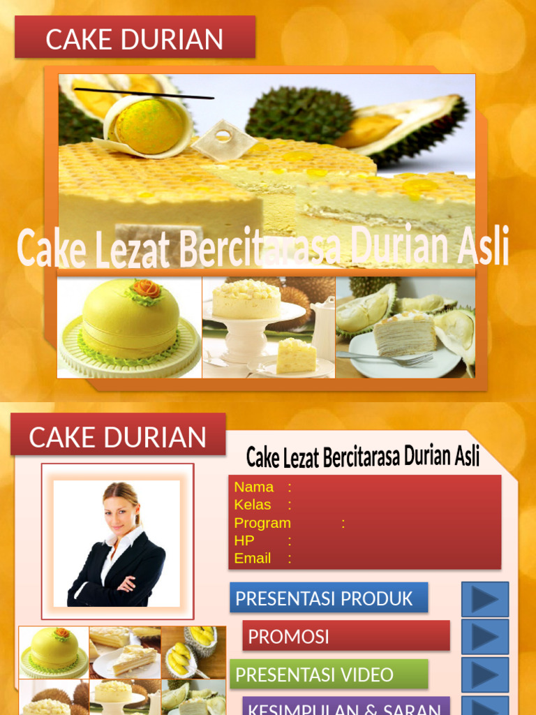 File Template Presentasi Produk Wirausaha Online 2021 2022 | PDF