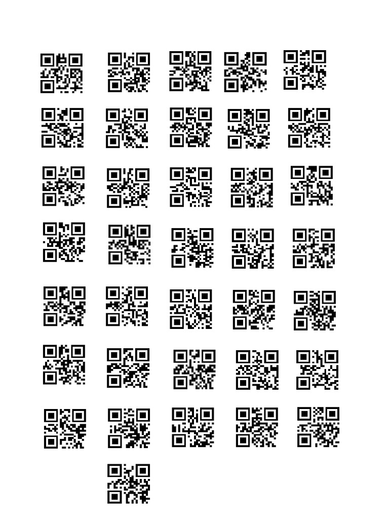 QR Codes Irregular Verbs | PDF