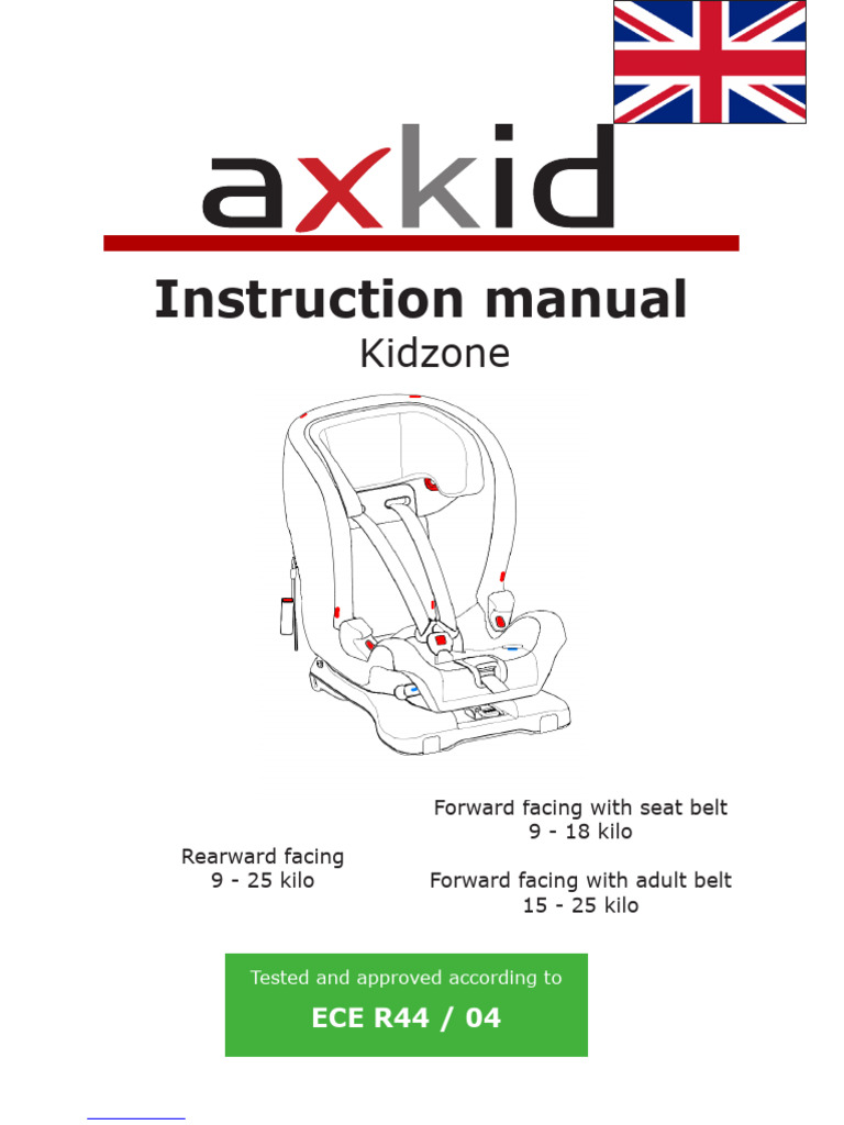 Axkid kidzone manual | PDF