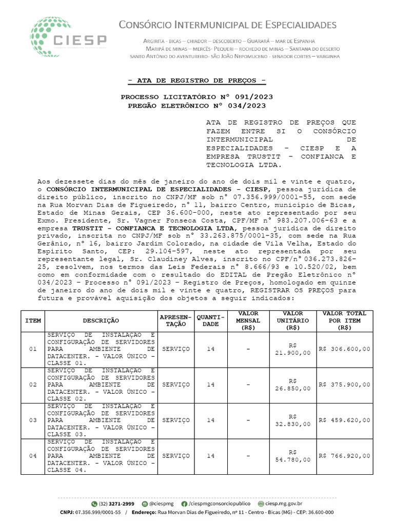 ARP - TRUST IT Assinado | PDF