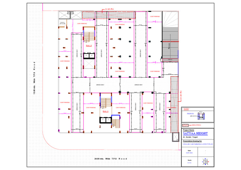 CELLAR CAR PARKING LAYOUT PLAN | PDF