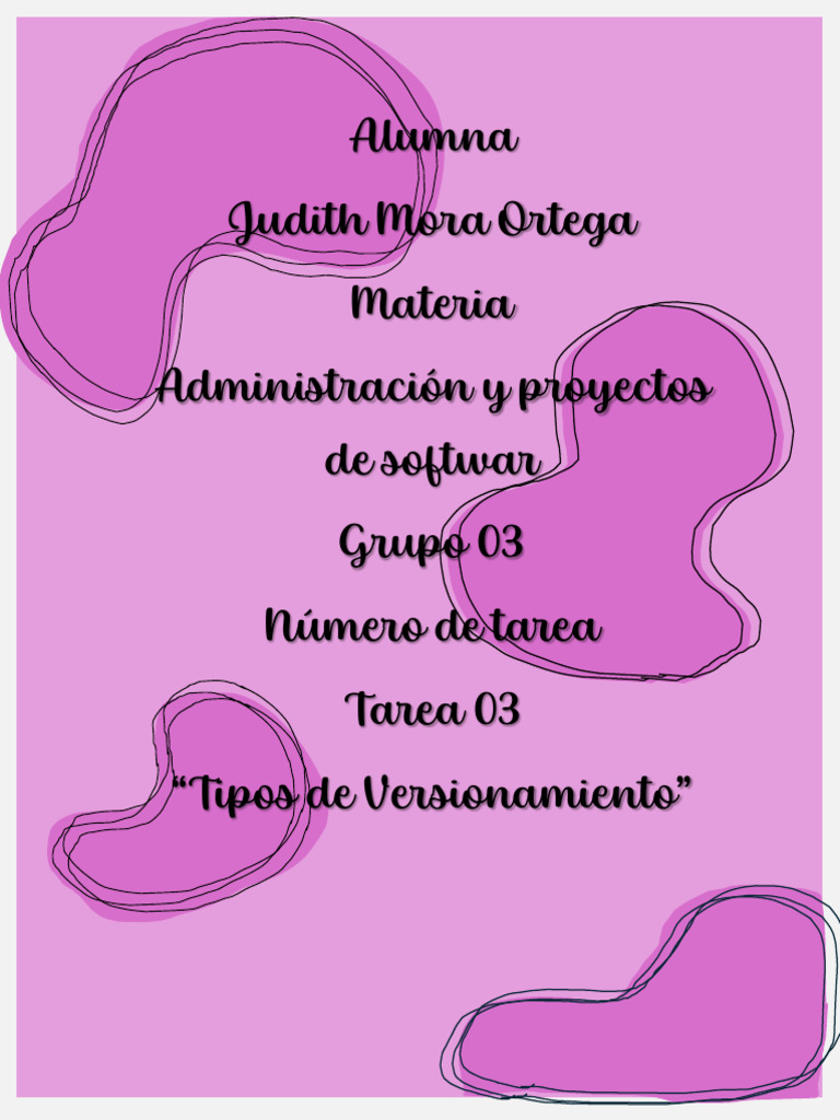 Tipos de Versionamiento de Software | PDF | Software | Control de versiones
