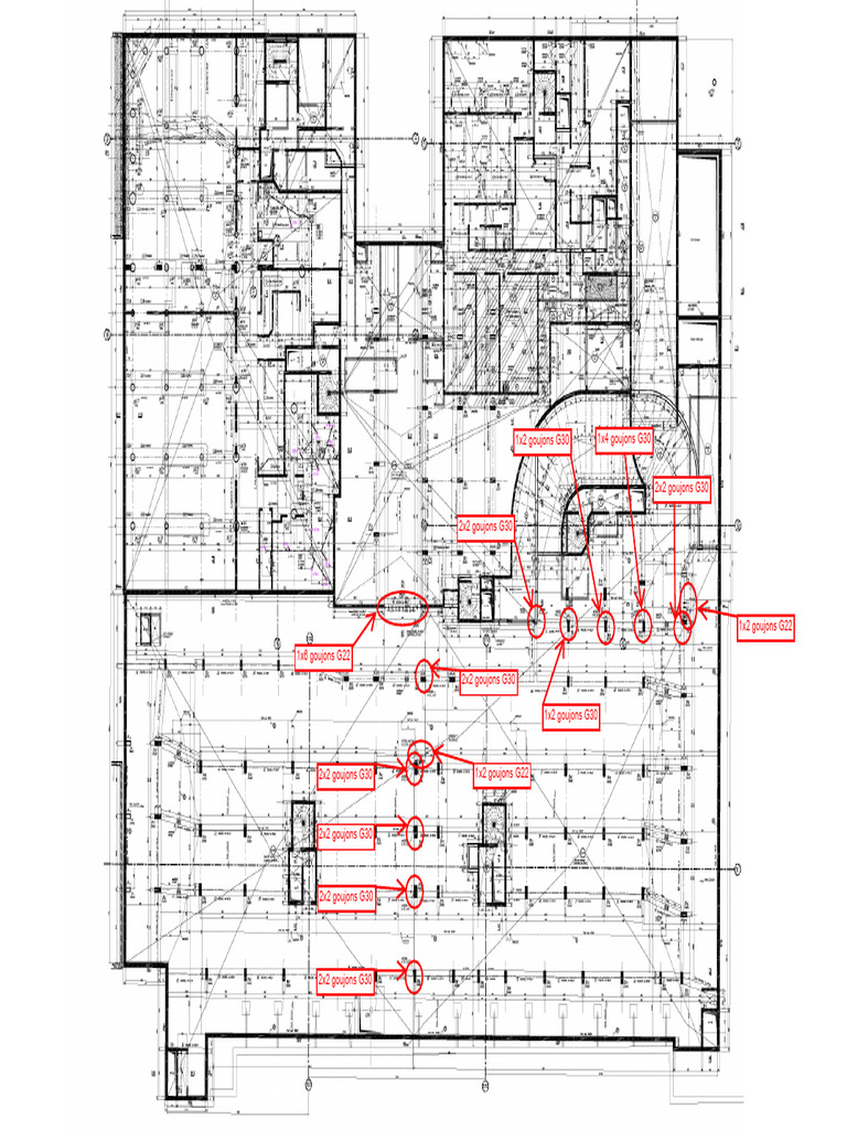 Repérage Goujons SS2 | PDF