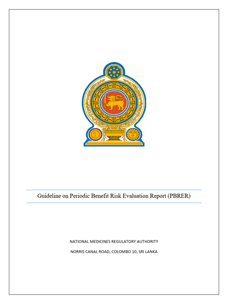 Guideline On PBRER | PDF
