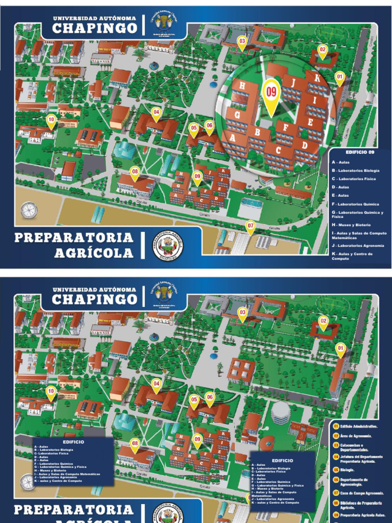 Mapa Prepa Complejo Aulas 1 | PDF