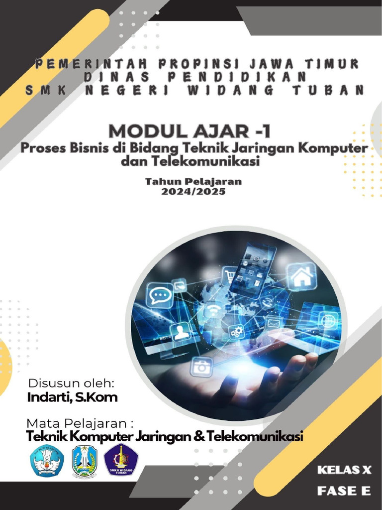 Modul Ajar 1. Proses Bisnis Dibidang TKJT - 2024 | PDF
