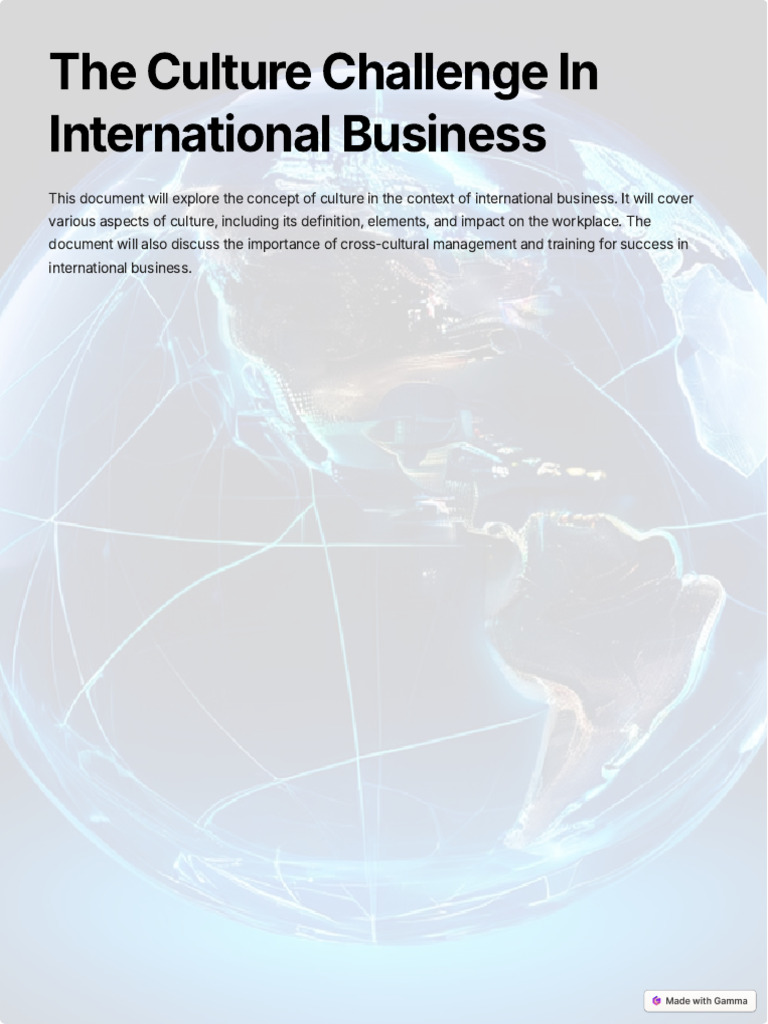 Chapter 2 Ibt Summarized | PDF