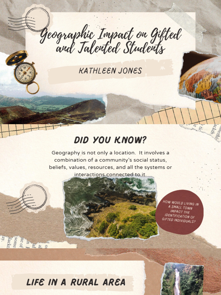 Geographic Impact On Gifted and Talented Students | PDF