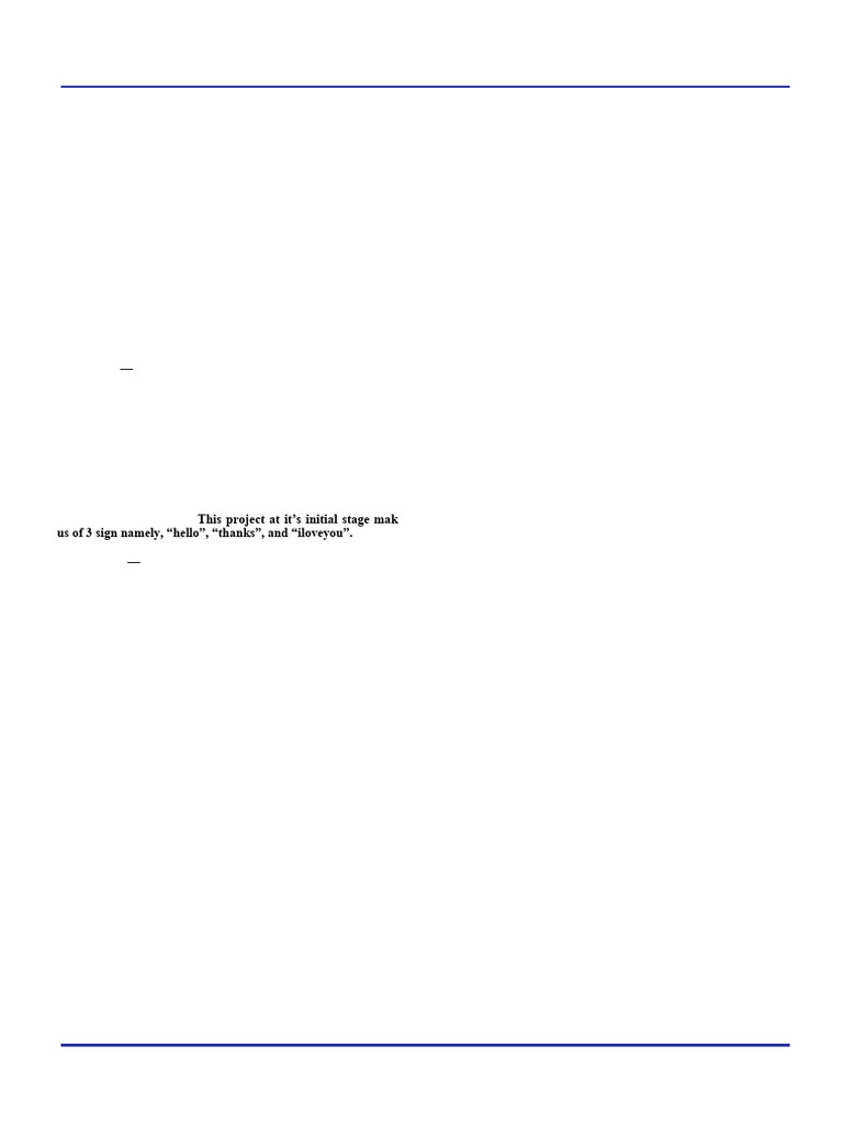 Sign Language Recognition with ML Techniques | PDF | Sign Language ...