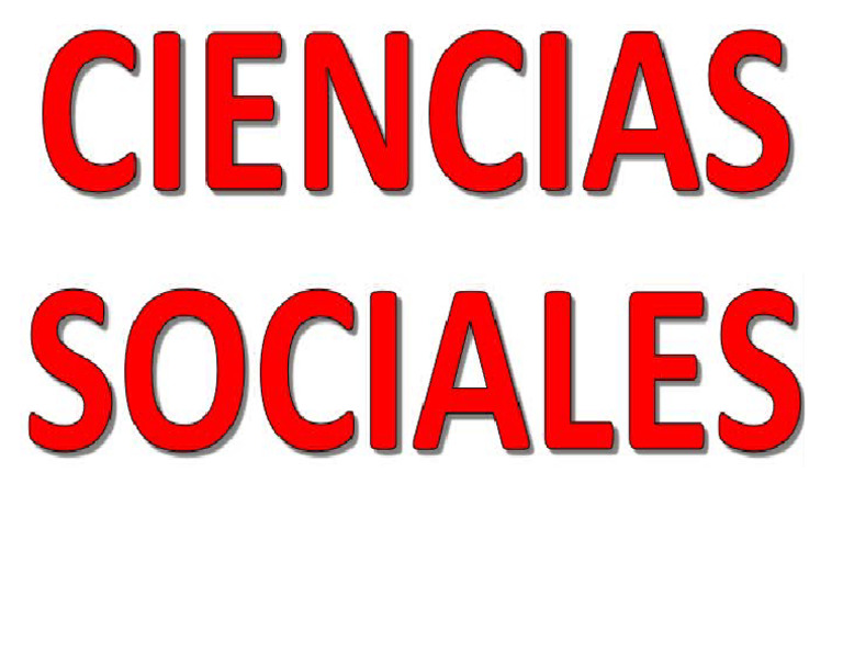 Letras Ciencias Sociales | PDF