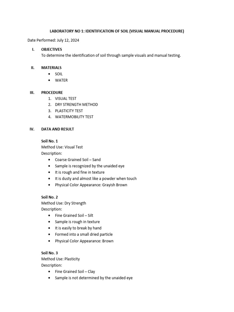 Laboratory Report | PDF