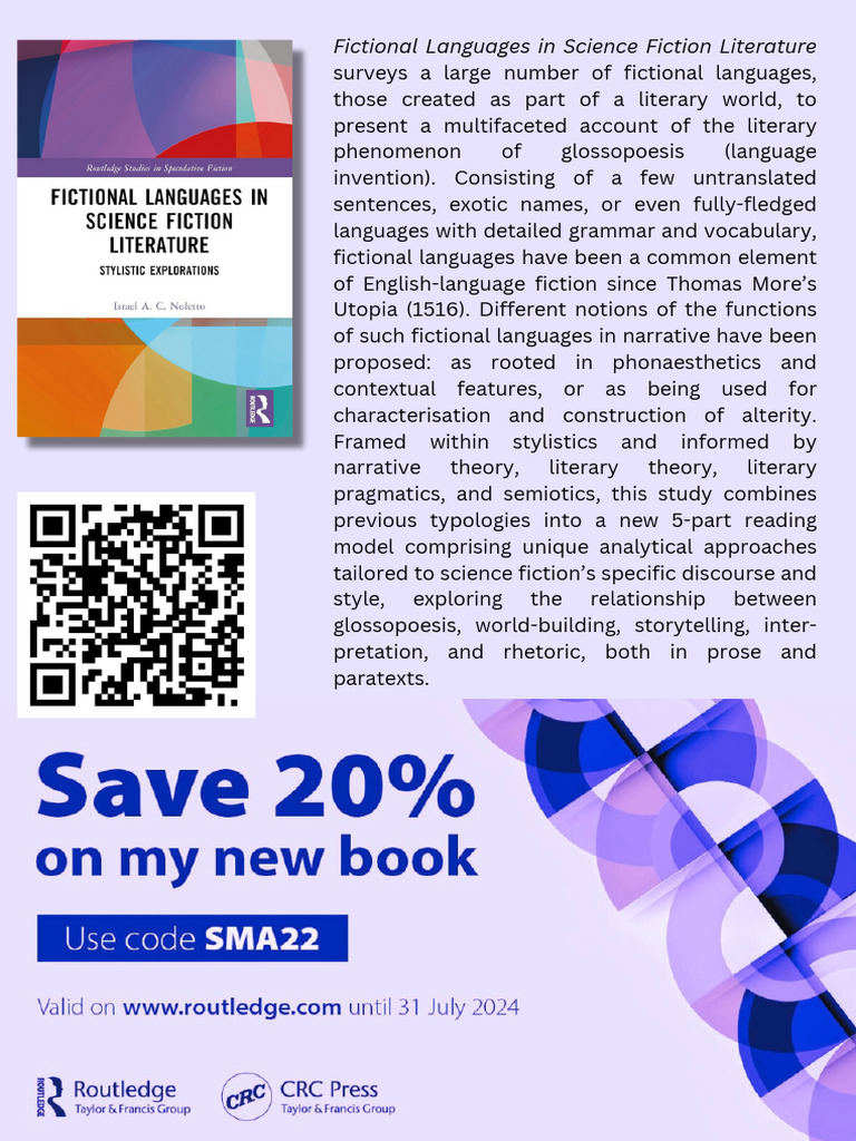 Fictional Languages in Science Fiction Literature | PDF