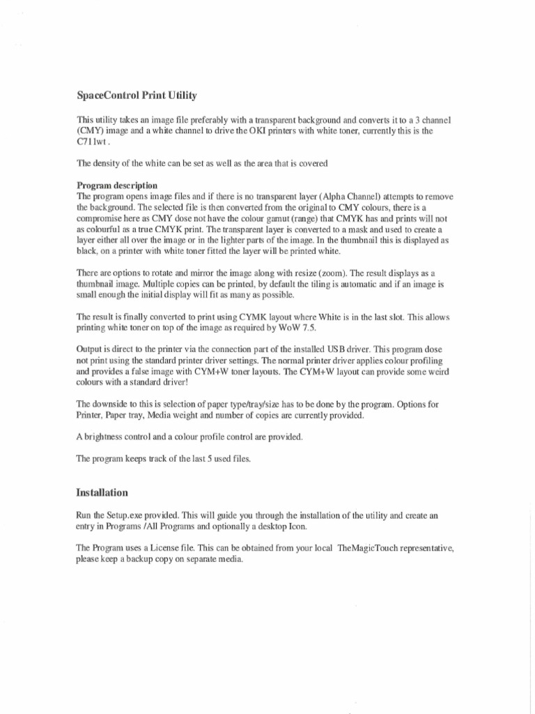 Space Control Manual | PDF