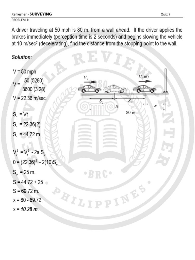 Surv - Ref - Sol 7 - 29 Mar 2023 | PDF