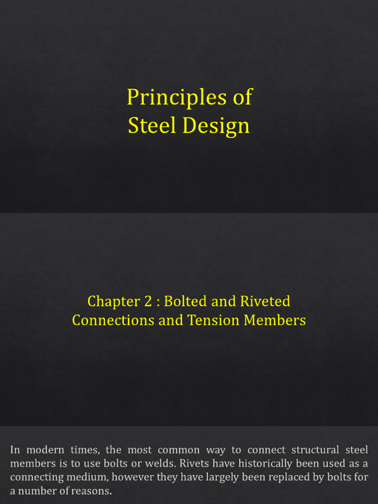 Steel Design Chapter2 | PDF | Strength Of Materials | Stress (Mechanics)