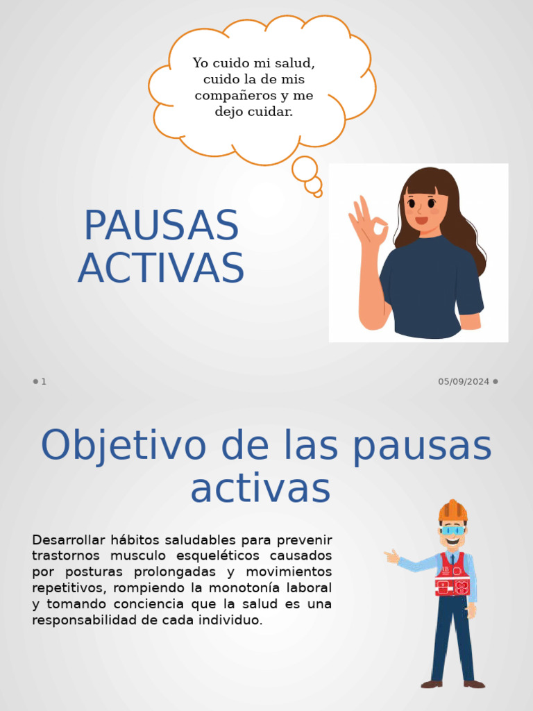 PAUSAS ACTIVAS | PDF