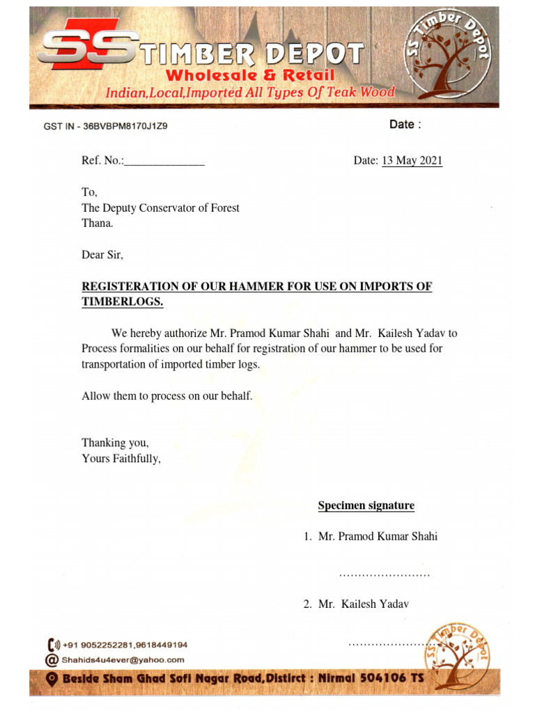 ss timber depot | PDF