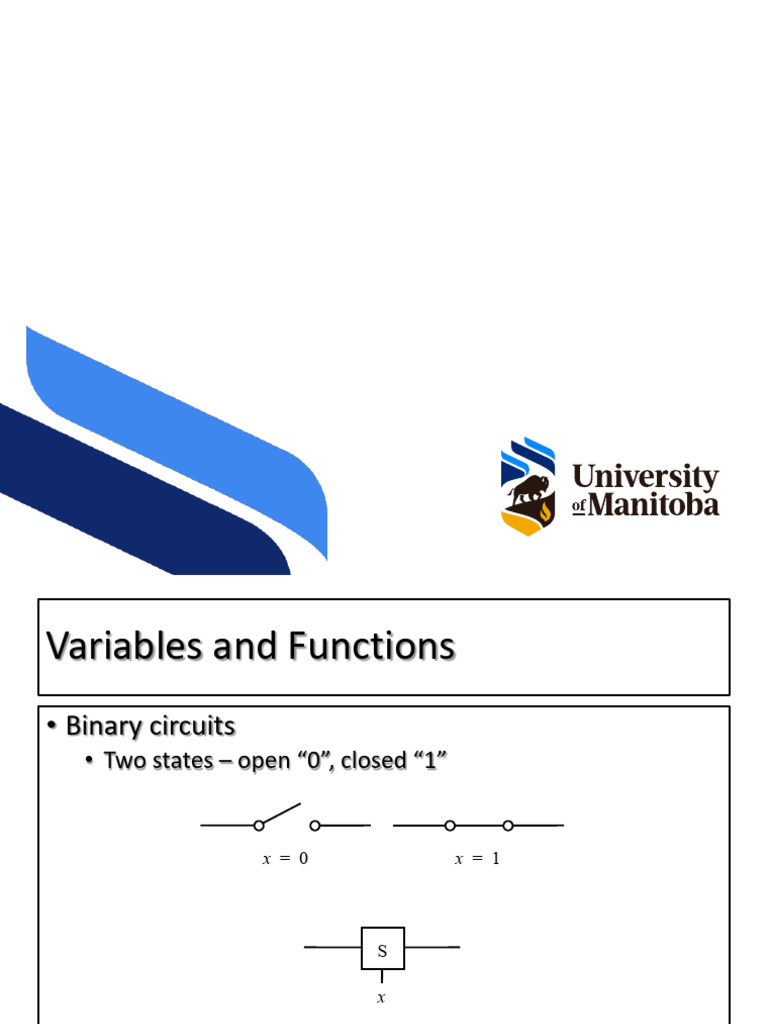 2024-09-04 - Chapter 2.1 - Introduction To Logic Circuits | PDF