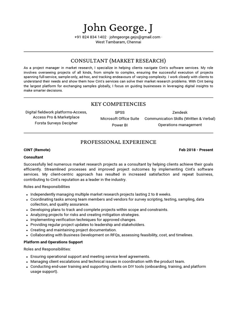 John Resume 2024 | PDF