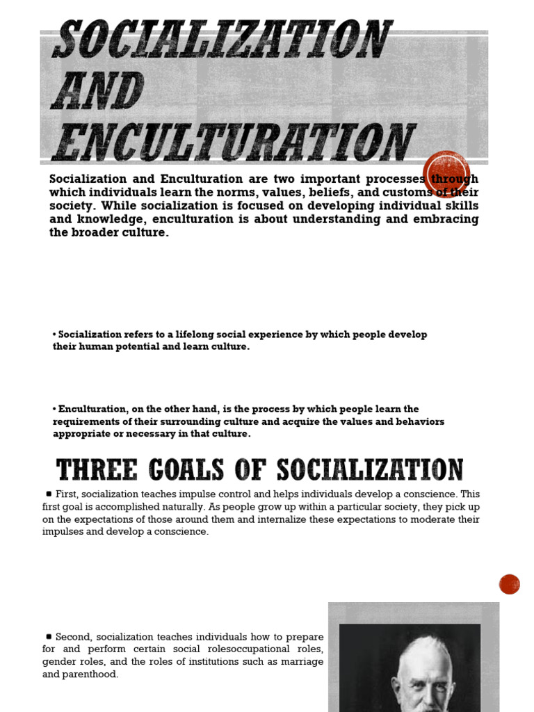 Quarter 2 Lesson 1 Enculturation Socialization | PDF