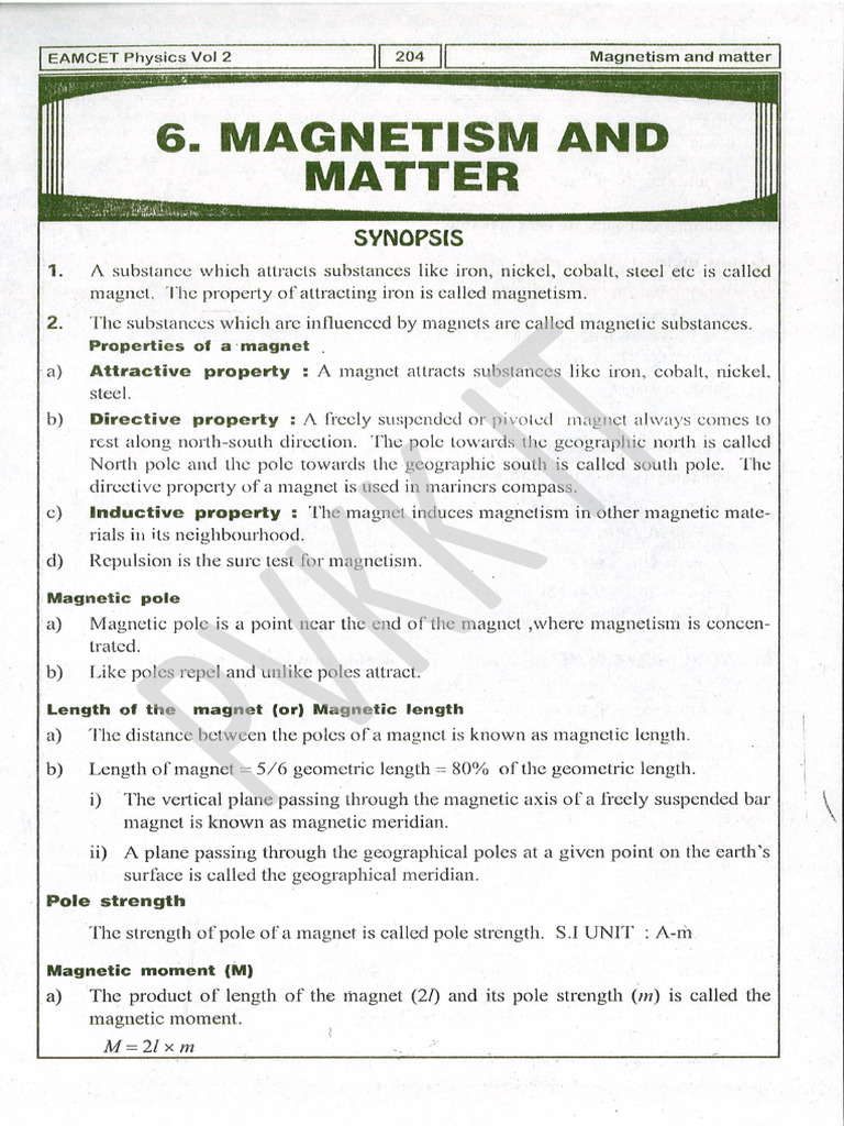 Magnetism and Matter | PDF