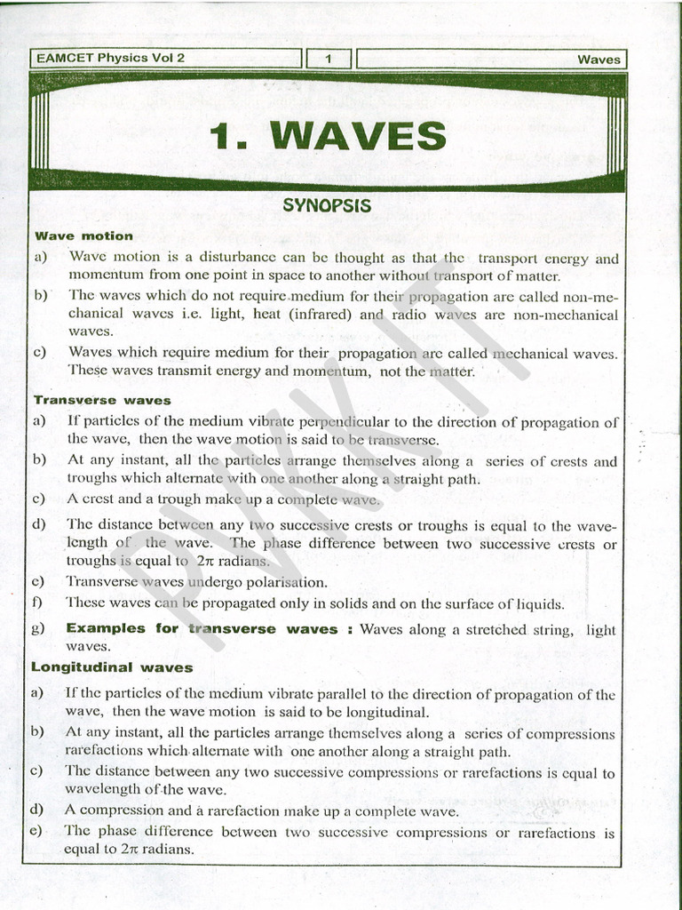 Waves | PDF
