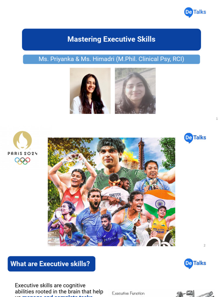 Mastering Executive Skills Overview | PDF | Emotions | Career & Growth