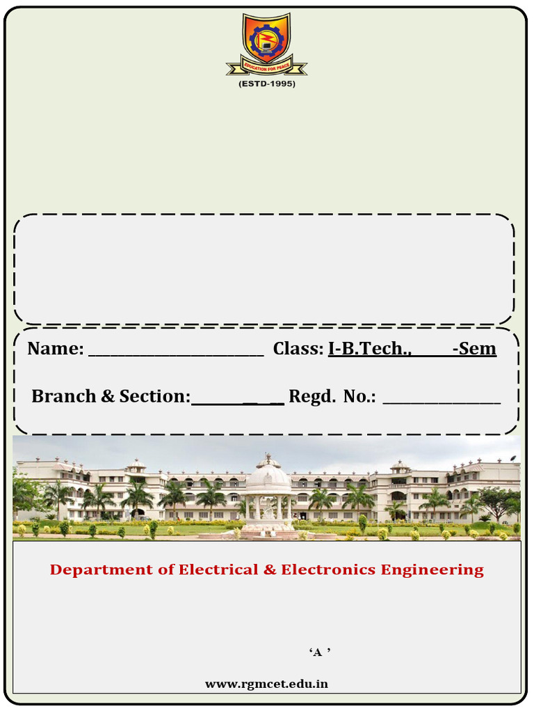 Ay 24-25 Eew Manual Student | PDF