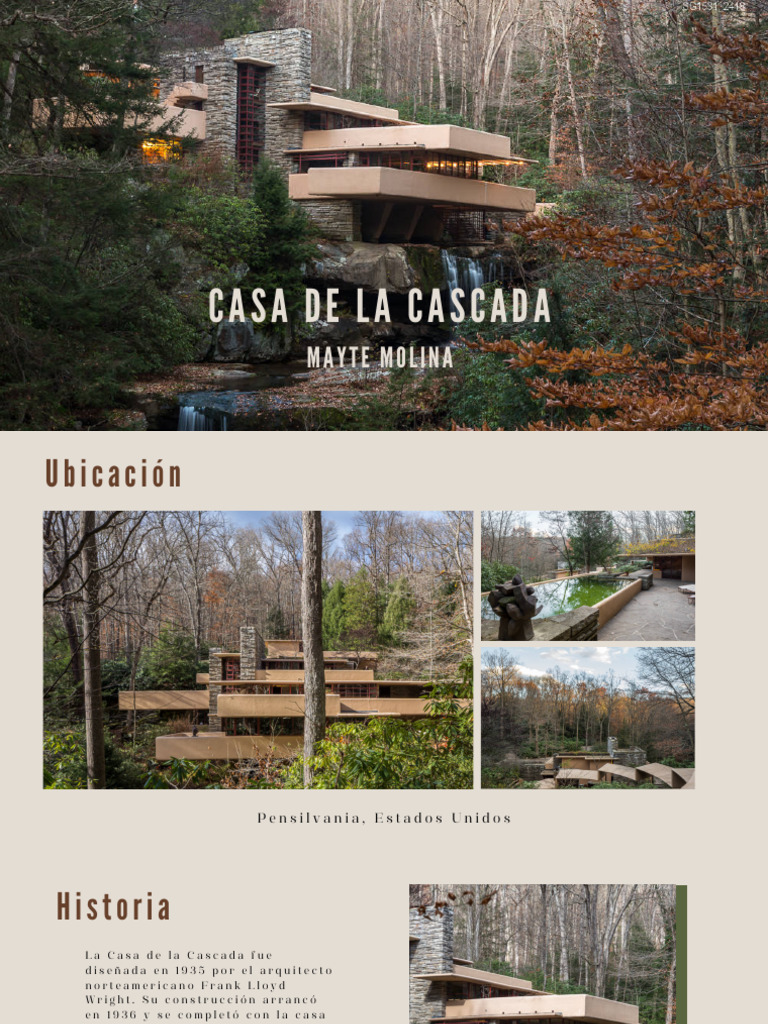 Casa de La Cascada | PDF