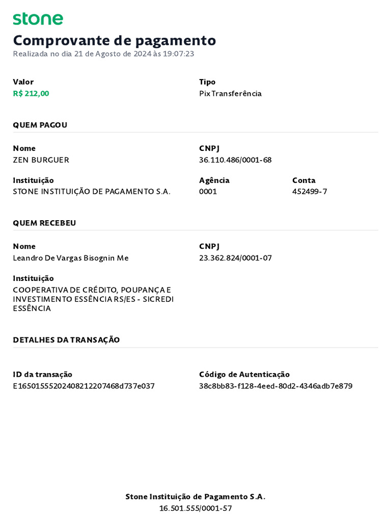 Comprovante Pix 5 | PDF