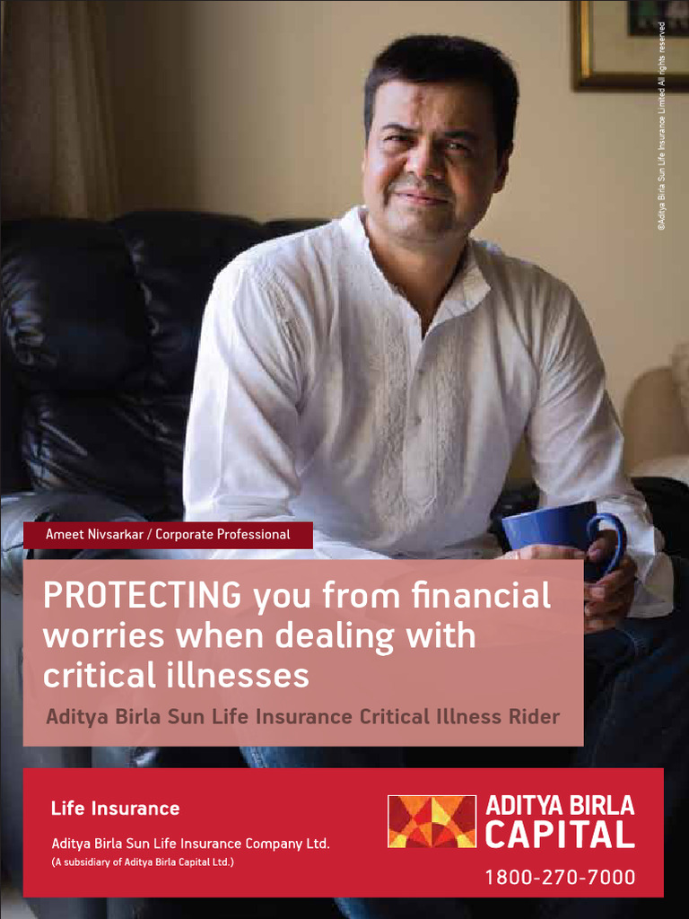 ABSLI Critical Illness Rider Brochure | PDF