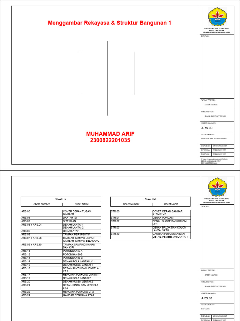 Tugas Besar Muhammad Arif 2300822201035 Yang Benar Rte | PDF