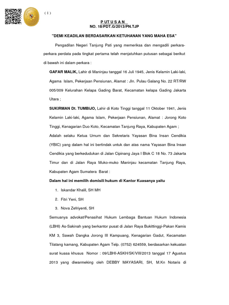 18 PDT.G 2013 PN - TJP | PDF