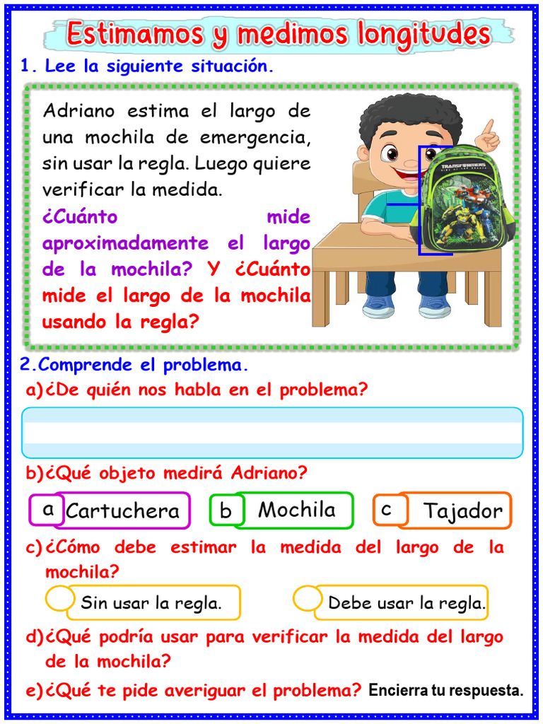 Estimación y Medición de Longitudes | PDF