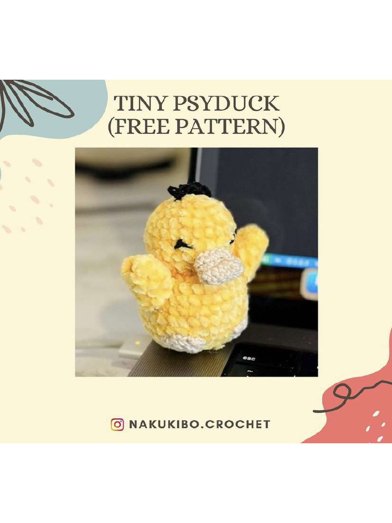 Psyduck Crochet | PDF