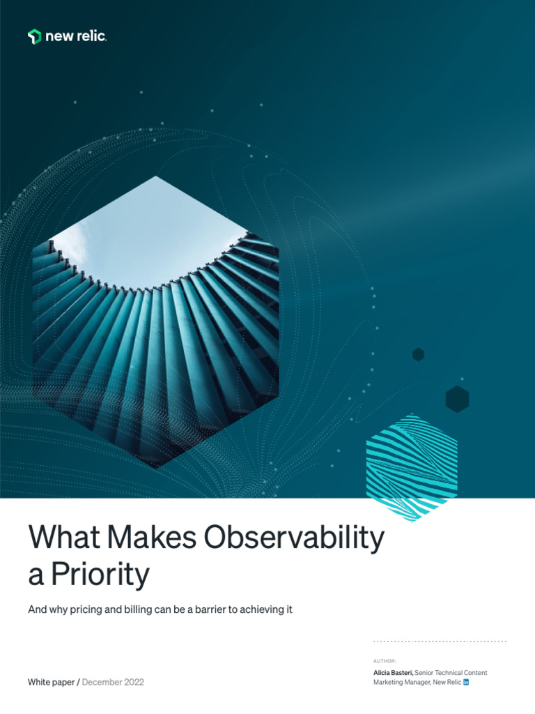 New Relic Observability Priority White Paper 2022-12-01 | PDF