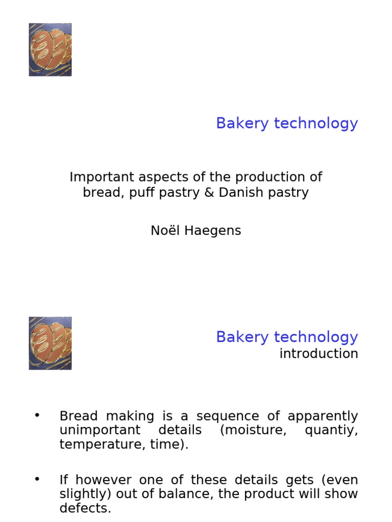 Bakery Technology | PDF