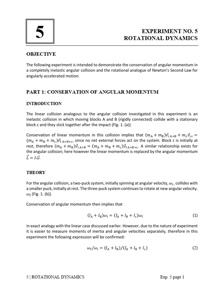 Expt 5 Instructions 1050 | PDF