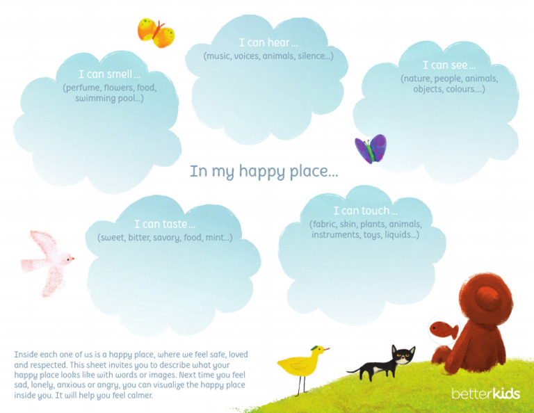Better Kids: Happy Place - 5 Senses | PDF