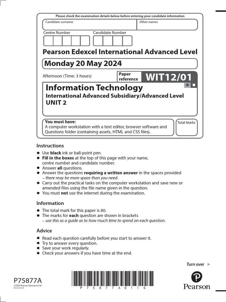 Wit12 01 Que 20240521 | PDF