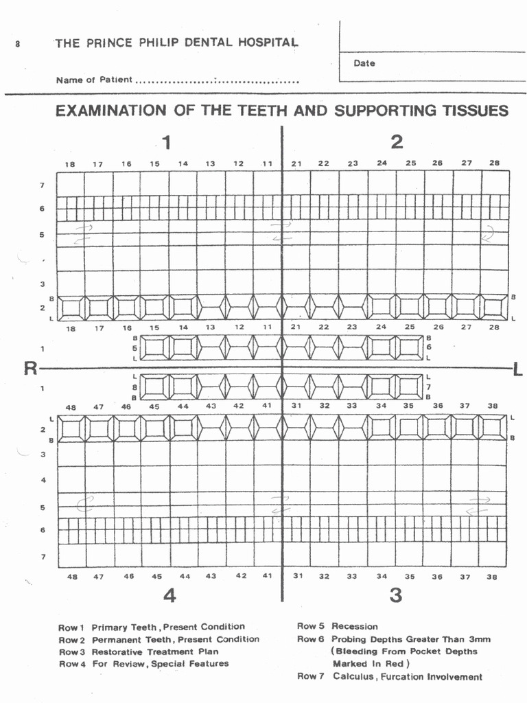 Dental Charting IV | PDF