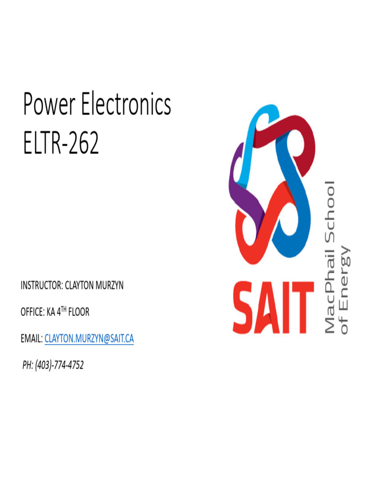 Power Electronics Introduction | PDF