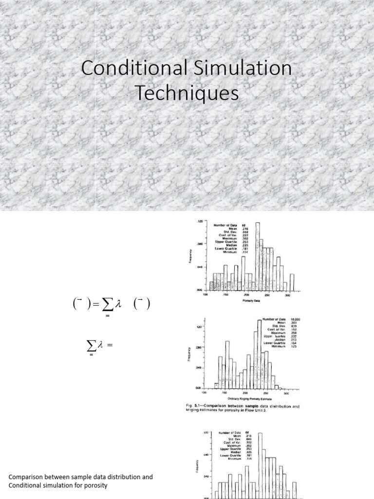 13 Conditional Simulation | PDF