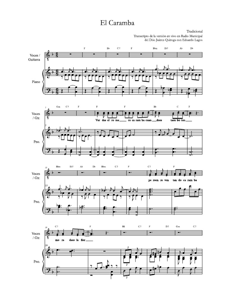 Caramba | PDF