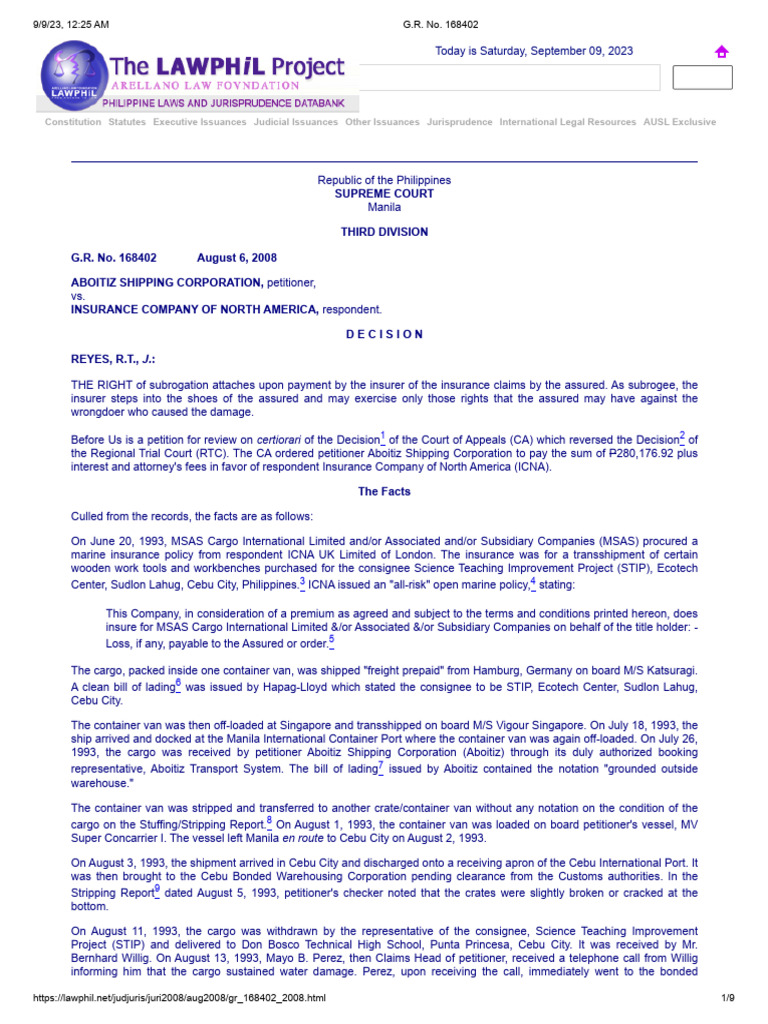 G.R. No. 168402 | PDF