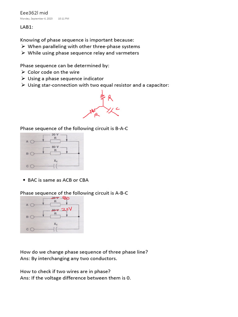 EEE362 Final-Notes | PDF