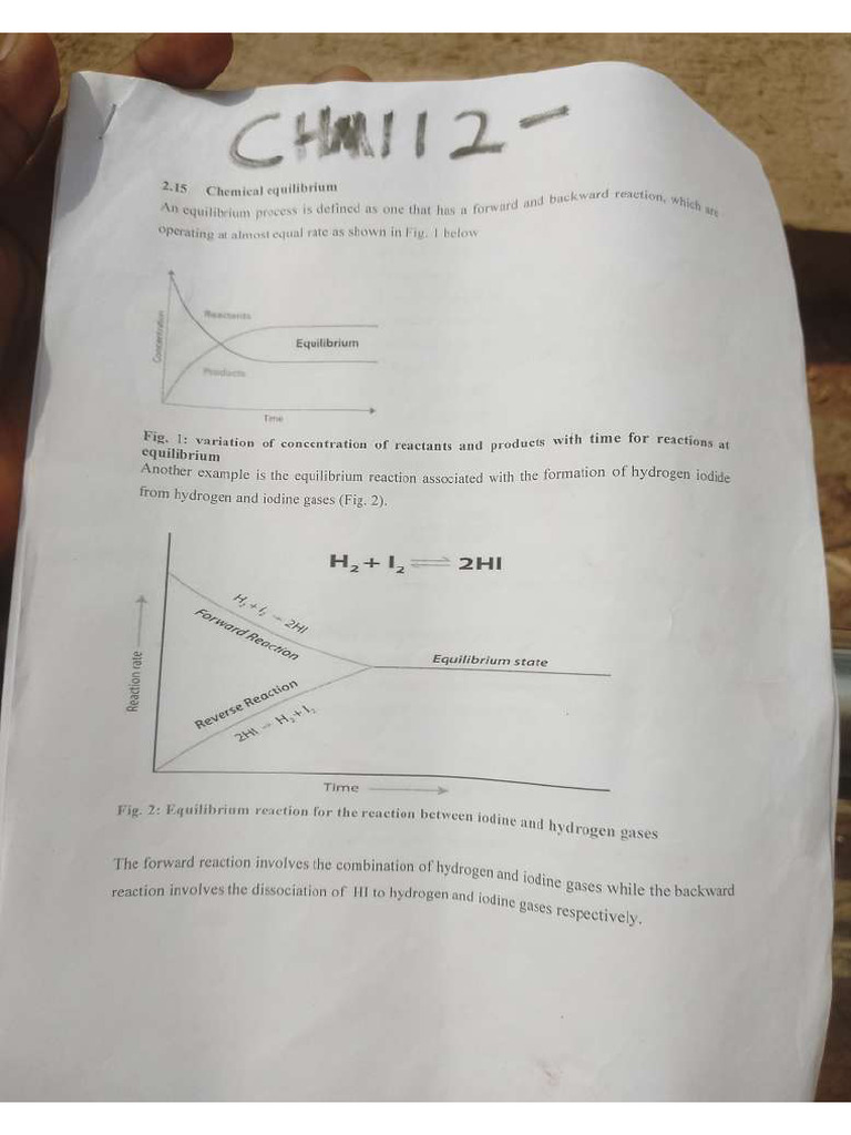 Chem 112 Material | PDF