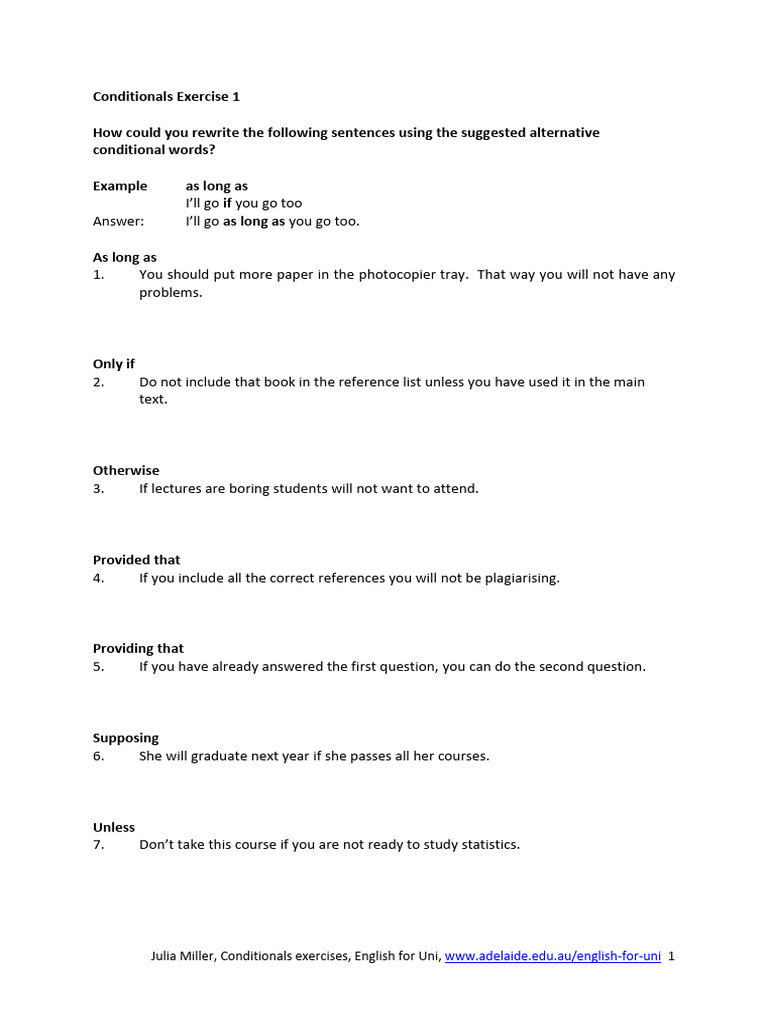 Rewriting Conditionals For SS | PDF
