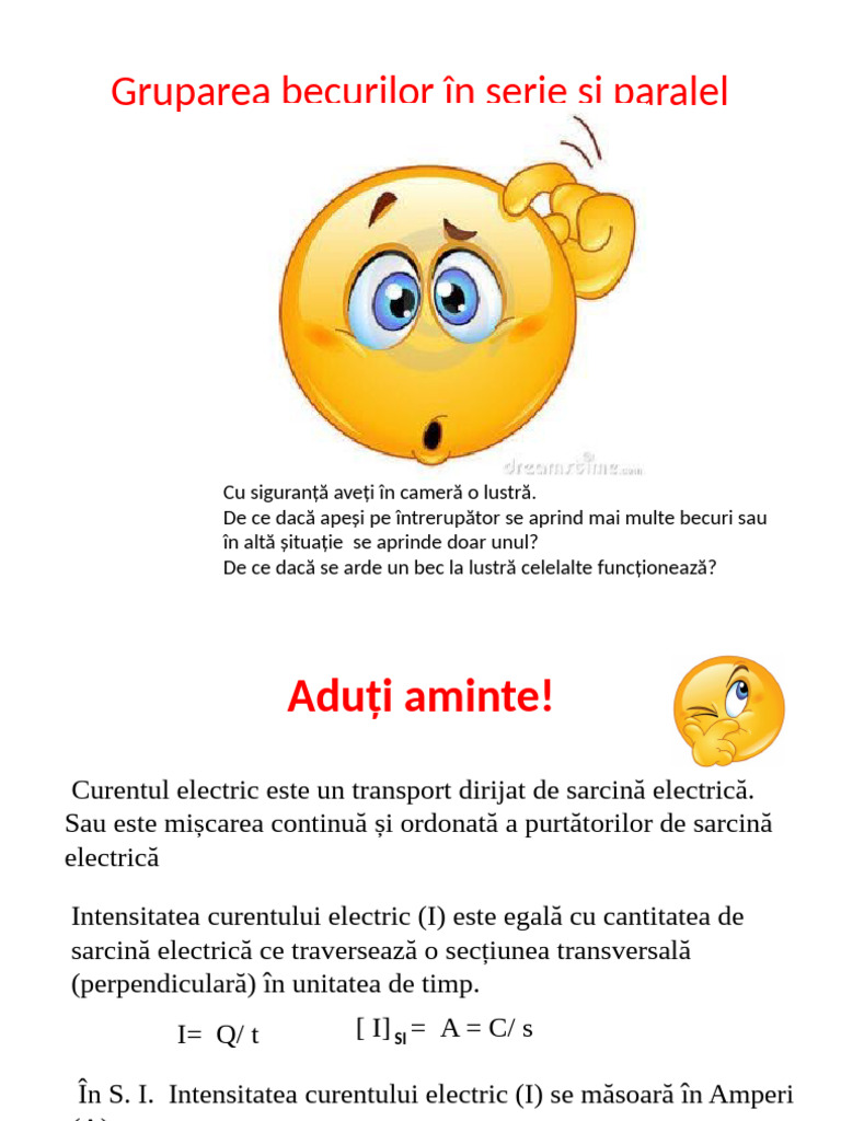 5 Gruparea Becurilor in Serie Si Paralel | PDF