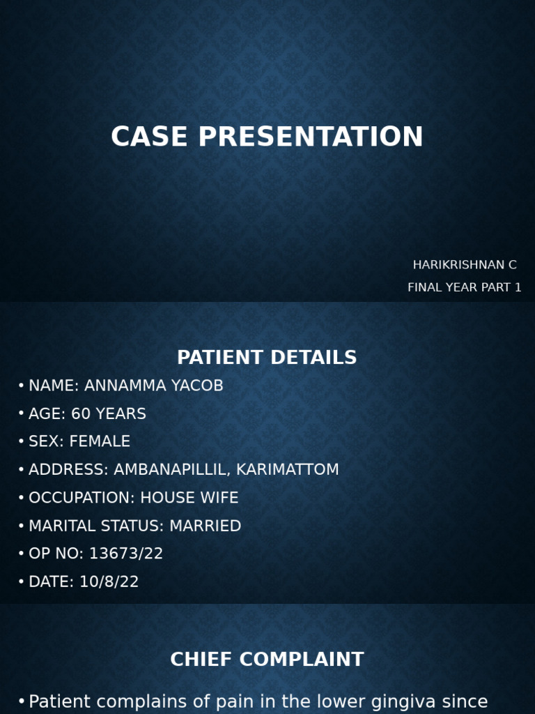 3 Traumatic Ulcer | PDF